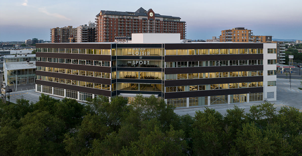 LEED Or pour la Maison du loisir et du sport | Groupe Mach